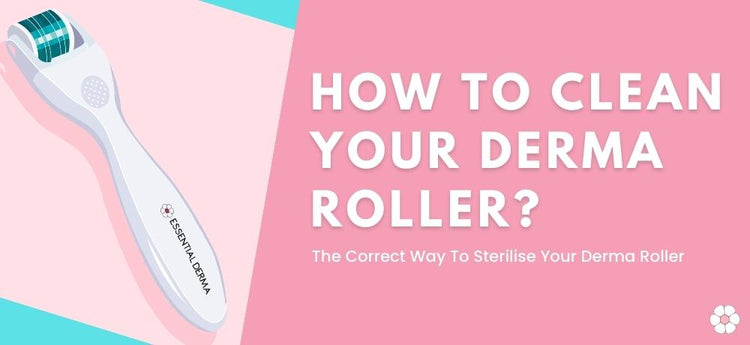 How To Clean a Derma Roller | Sterilise & Disinfect Correctly ...