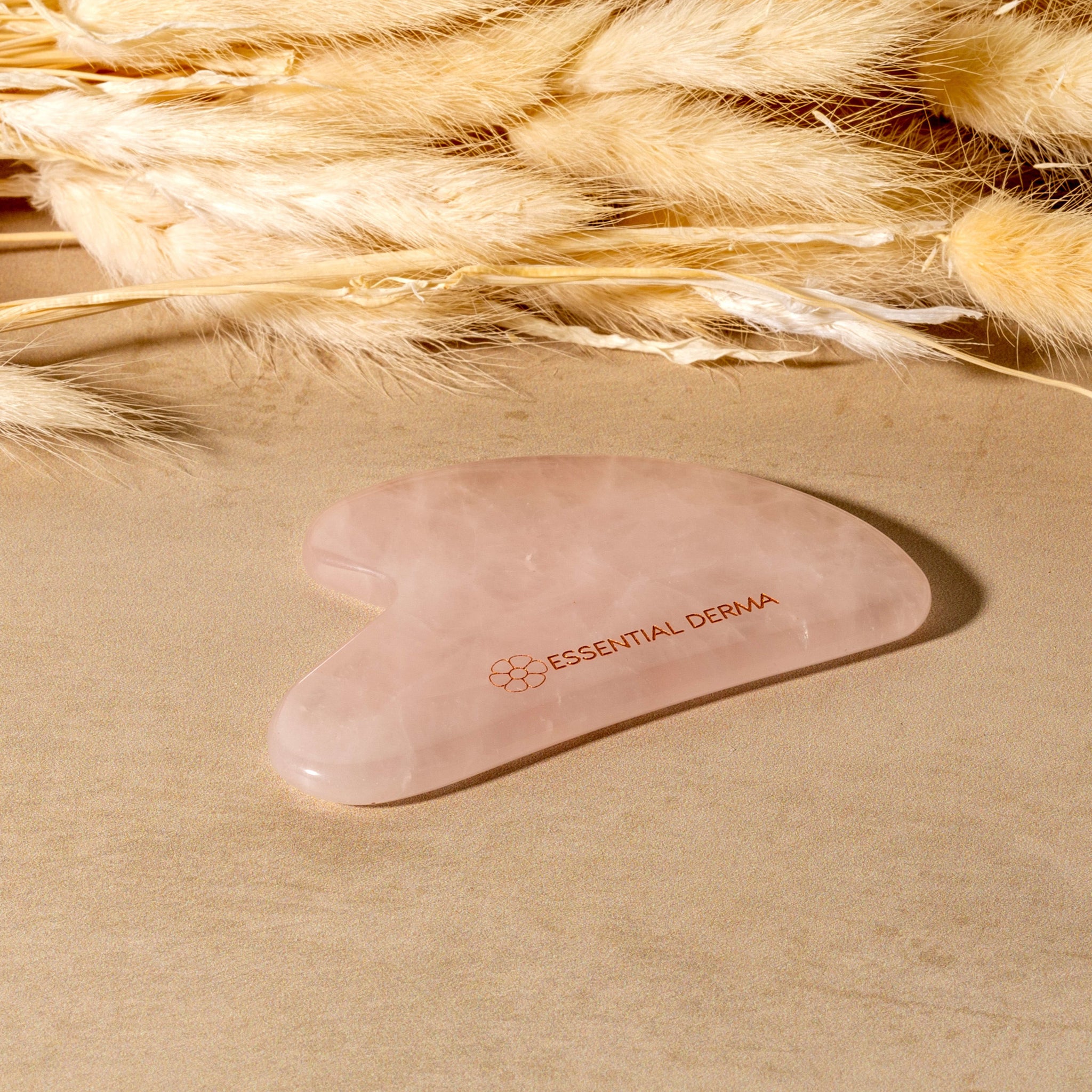 Rose Quartz Gua Sha Australia | Face Sculpting Tool – Essential Derma